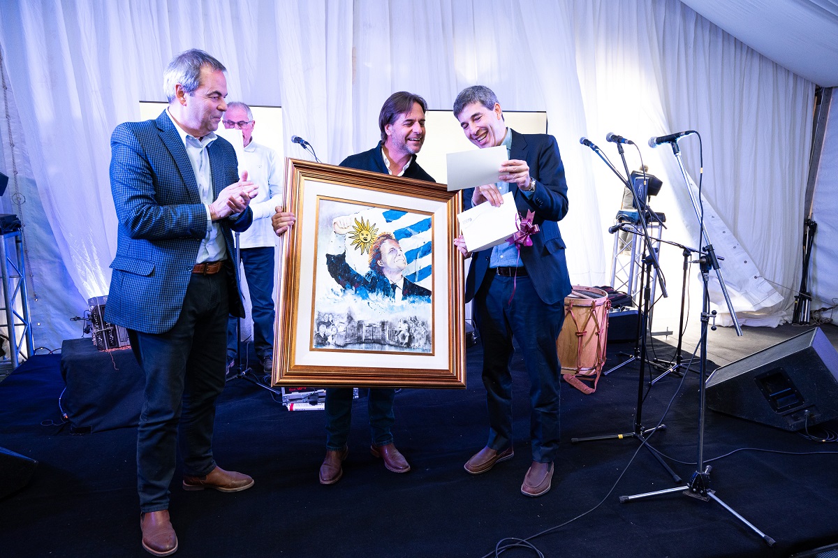 Lacalle Pou, Presidente de Uruguay, visitó Sunchales invitado por el ...