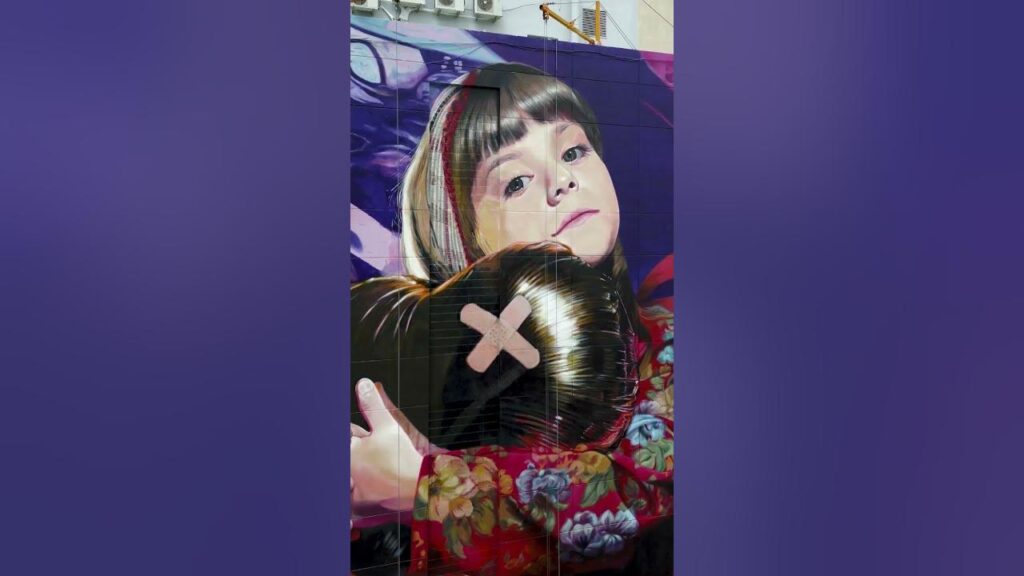 Martín Ron estrena su nuevo mural, esta vez en pleno corazón de Buenos ...