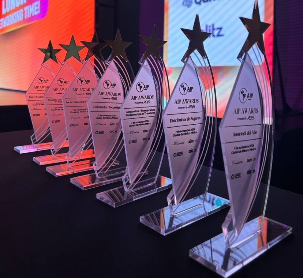 Se revelaron los ganadores de los AIP Awards en el México Insurtech ...